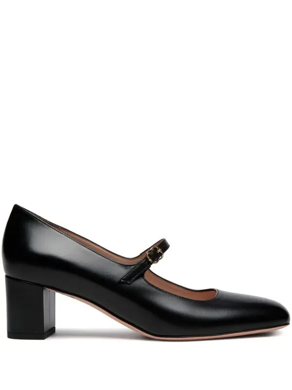 Bally 50mm Leather Mary Jane Pumps - Black