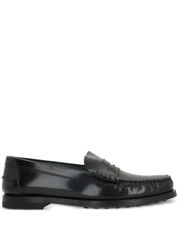 TOD'S Leather Penny Loafers