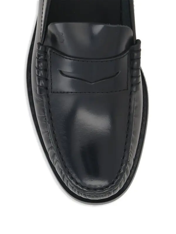 TOD'S Leather Penny Loafers