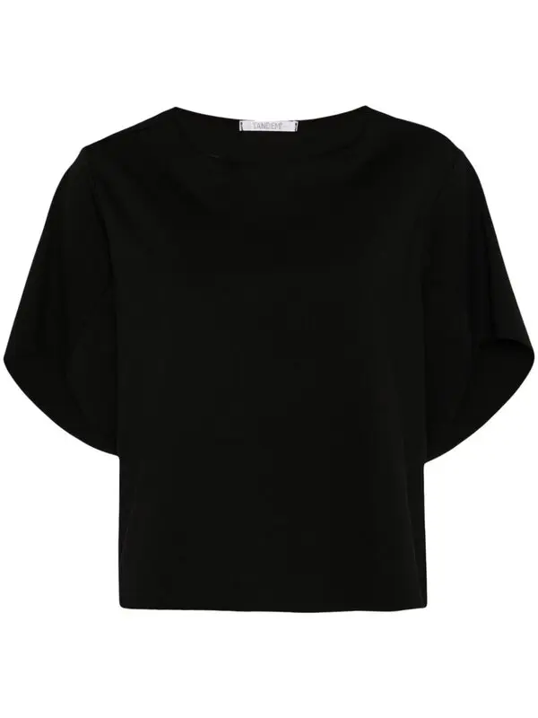 Transit Boat-neck Short-sleeved T-shirt