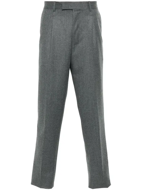 Zegna Slim-cut Wool Trousers