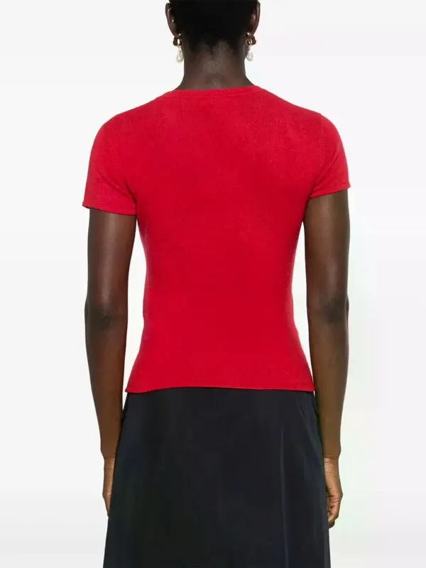 Bally Logo-patch Cashmere T-shirt
