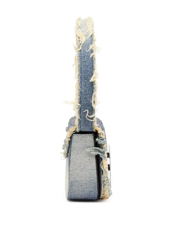 Diesel® 1dr Denim Shoulder Bag In Blue - 21% Off | Editorialist