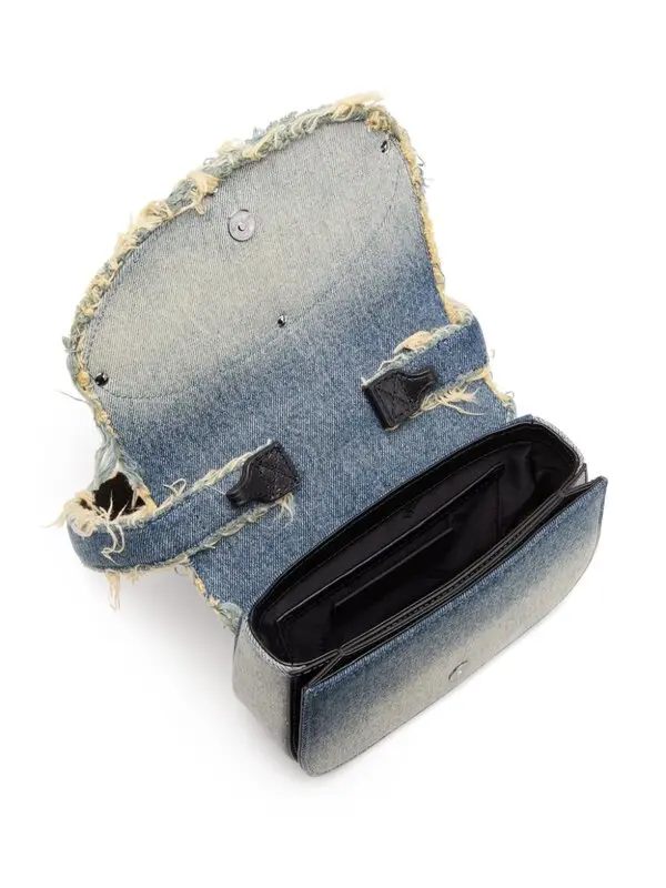 Diesel® 1dr Denim Shoulder Bag In Blue - 21% Off | Editorialist