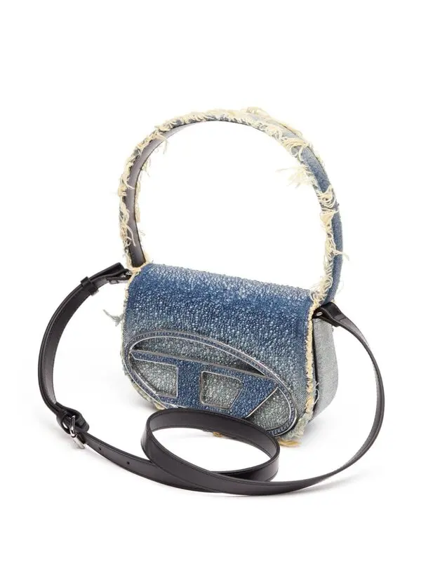 Diesel® 1dr Denim Shoulder Bag In Blue - 21% Off | Editorialist
