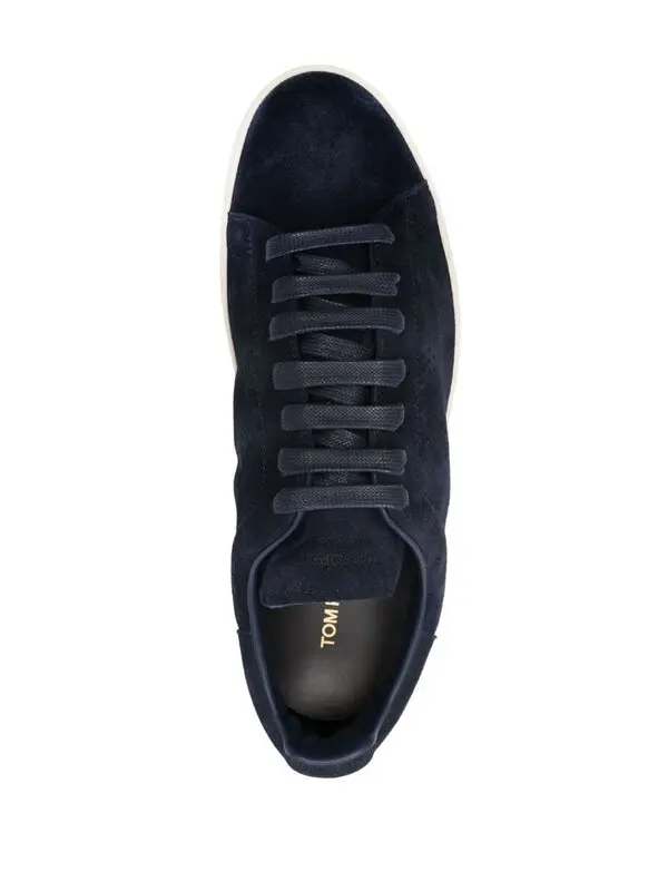 TOM FORD Warwick Suede Sneakers - Blue