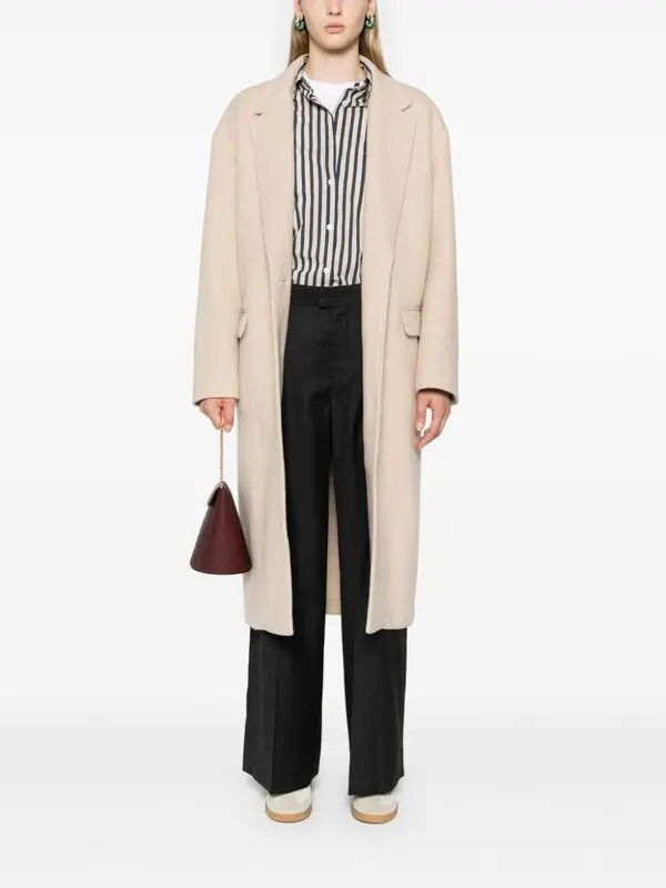 Isabel Marant Étoile Efezia Maxi Coat - Neutrals