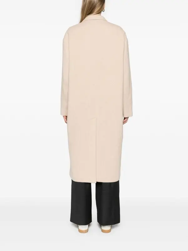 Isabel Marant Étoile Efezia Maxi Coat - Neutrals