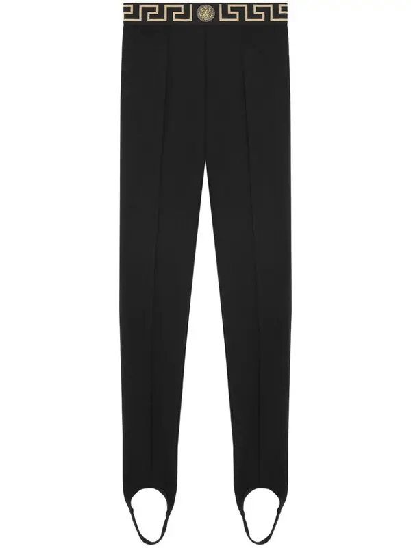 Versace Greca Border Stirrup Leggings
