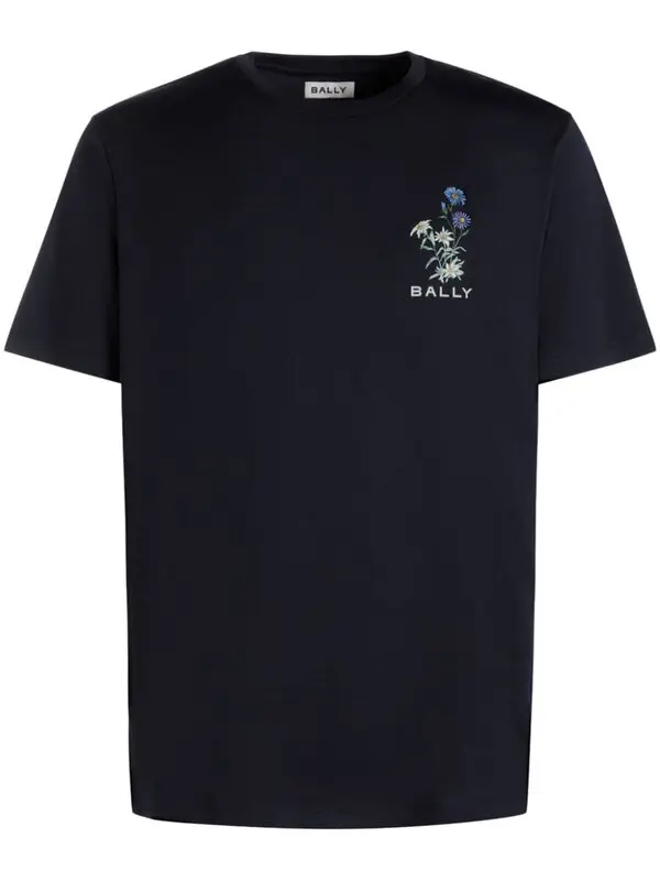 Bally Logo-print Organic Cotton T-shirt