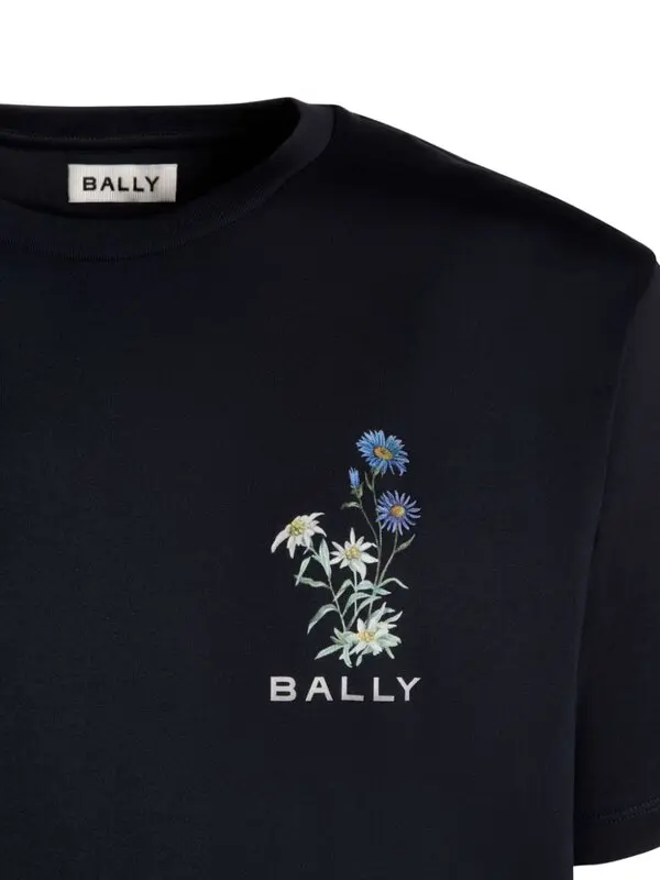 Bally Logo-print Organic Cotton T-shirt