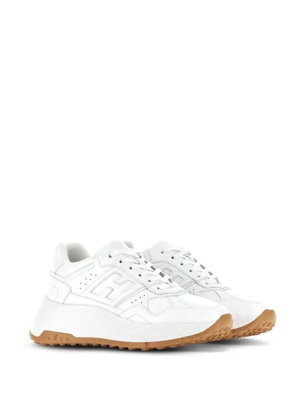 Hogan Panelled Leather Sneakers