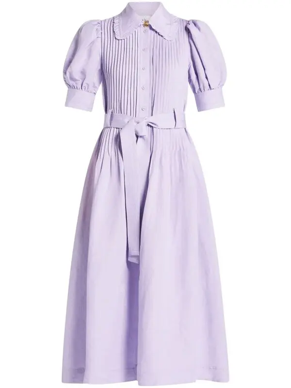 Aje Madeleine Midi Dress - Purple | Editorialist