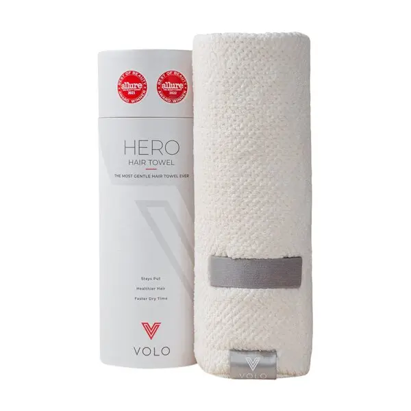 VOLO BEAUTY Salt White Hero Hair Towel - One-color