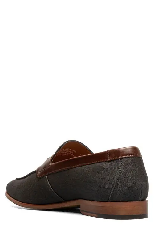 STACY ADAMS Gill Saddle Loafer - Black Multi