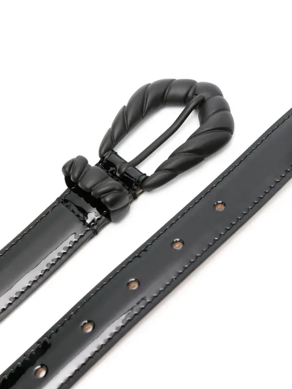 IRO PARIS Patent Leather Belt