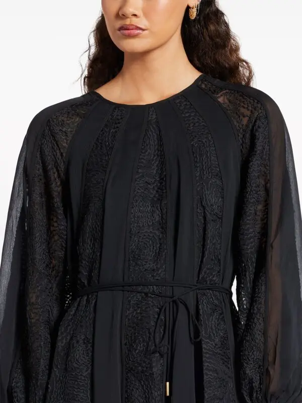 Aje Soleil Midi Dress In Black - 53% Off | Editorialist