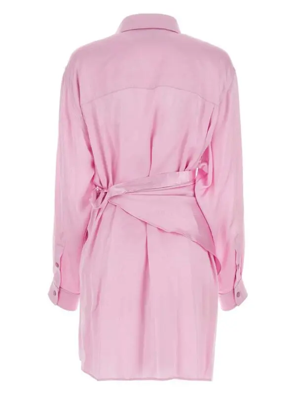 Balenciaga Monogram-jacquard Shirt Dress