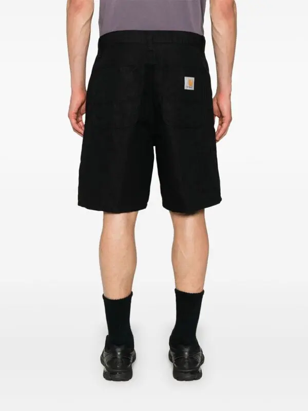 Carhartt Work In Progress Walter Single Knee Shorts - Black
