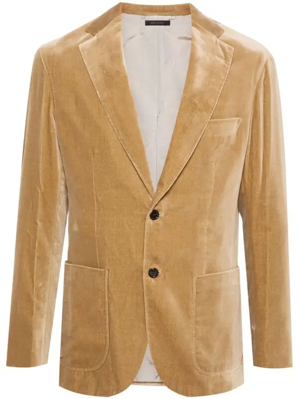 Brioni Soffio Single-breasted Blazer - Neutrals