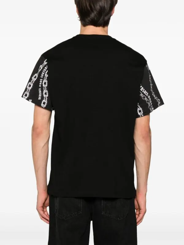 Versace Chain Couture Cotton T-shirt
