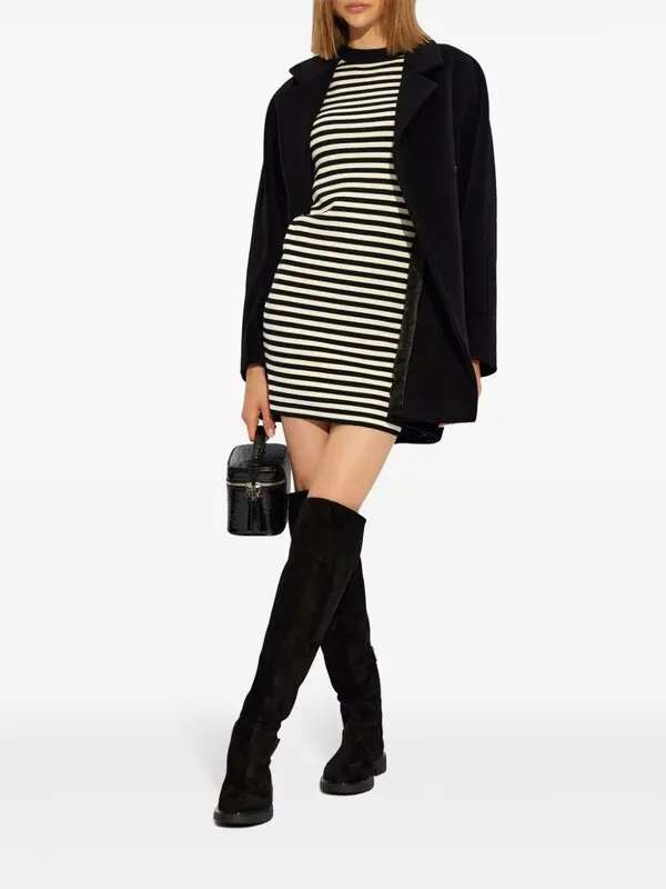 Max Mara Rebus Double-breasted Coat - Black