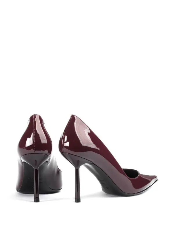 LE SILLA Bella 80mm Leather Pumps - Red