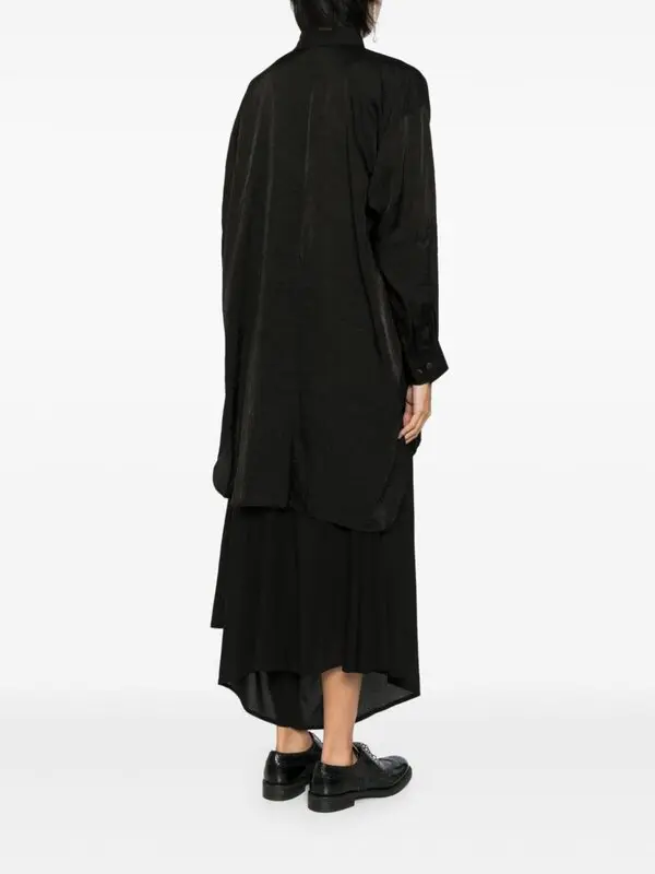 Yohji Yamamoto Creased Button-down Shirt