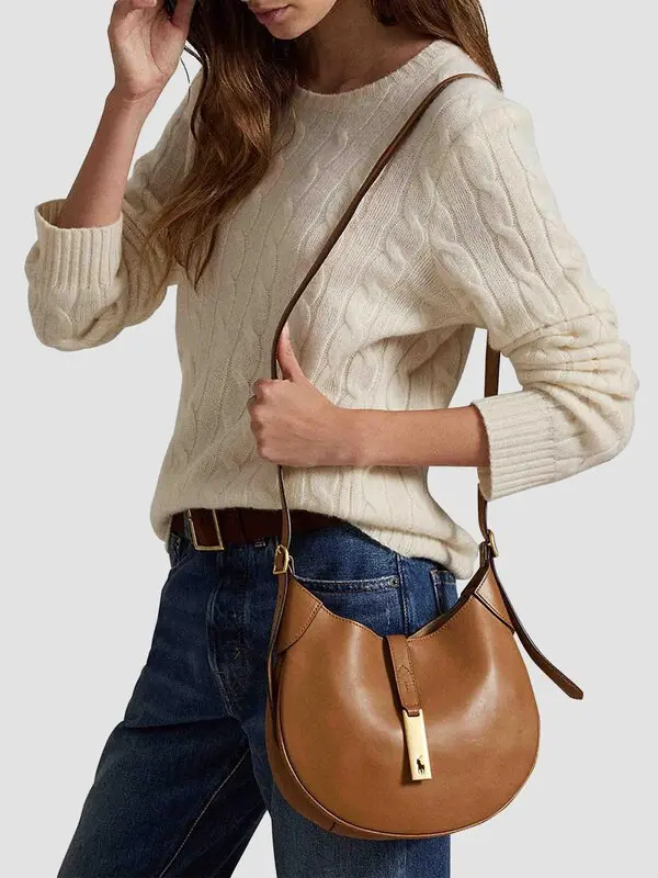 Polo Ralph Lauren Id Leather Bag - Tan