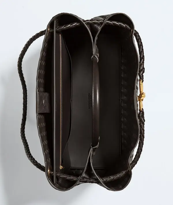 Bottega Veneta Large Intrecciato Andiamo Bag - Fondant