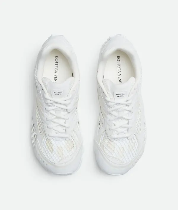 Bottega Veneta Orbit Lace-up Sneakers - White