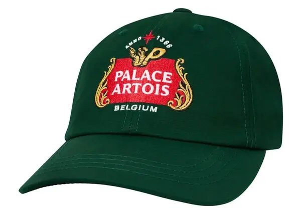 PALACE X Stella Artois 6-panel Cap - Bottle Green