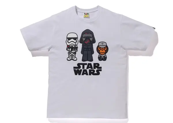 A BATHING APE X Star Wars First Order Tee Shirt