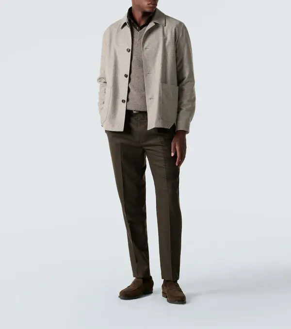 Zegna Alpe Wool Jacket