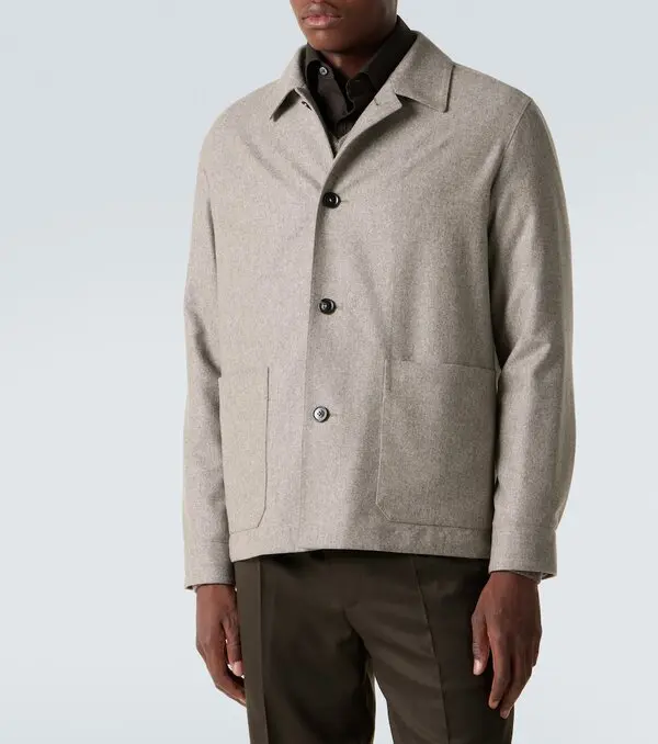 Zegna Alpe Wool Jacket