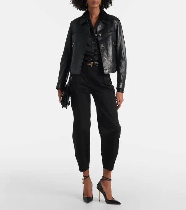 TOM FORD Cotton Twill Cargo Pants
