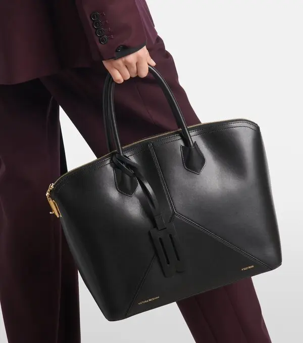 Victoria Beckham V Small Leather Tote Bag
