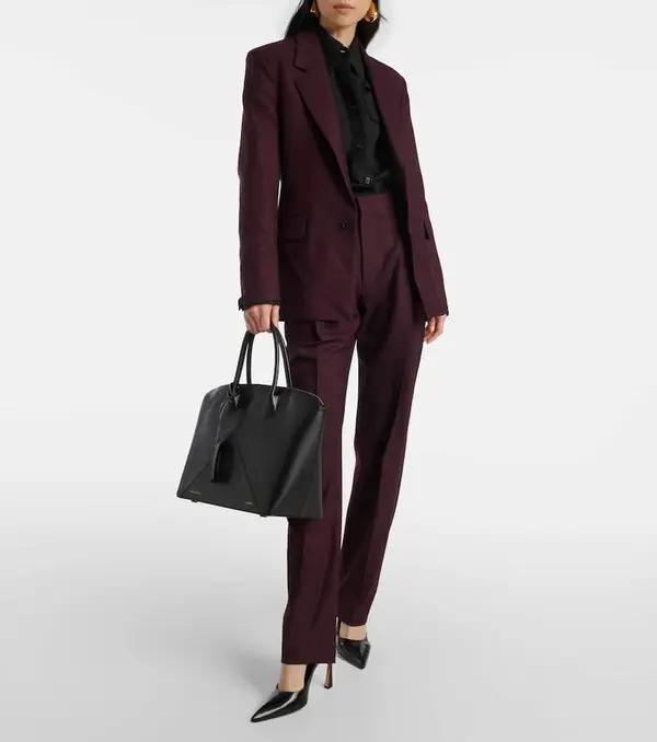 Victoria Beckham V Small Leather Tote Bag