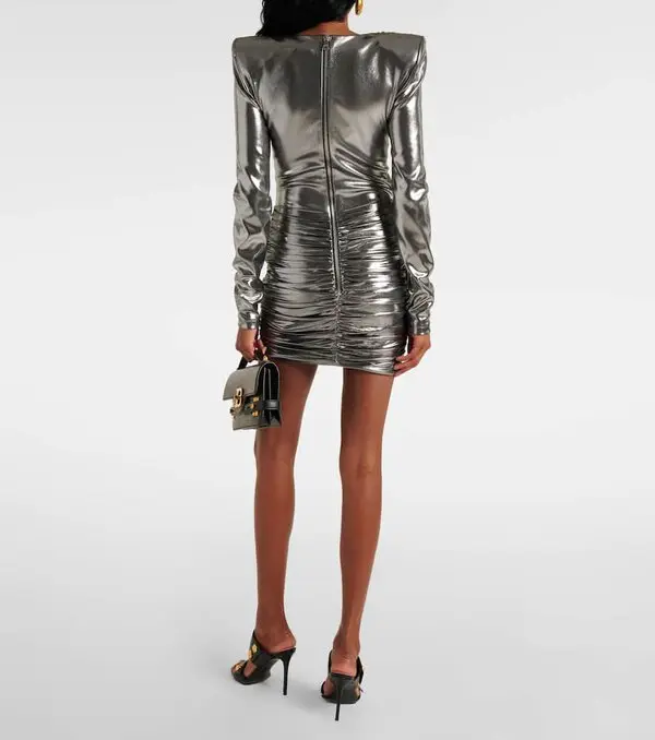 Balmain Draped Minidress