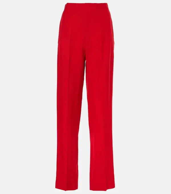 Victoria Beckham Mid-rise Tapered Trousers