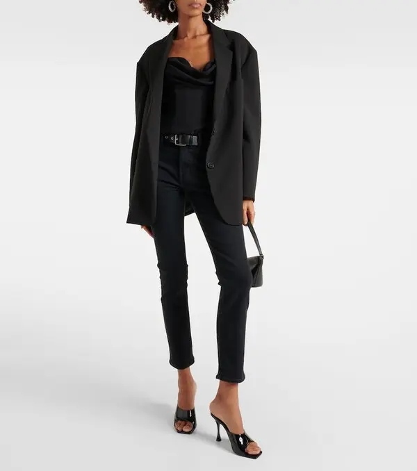 7 For All Mankind Relaxed Skinny Low-rise Jeans