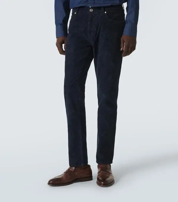 Etro Printed Straight Jeans