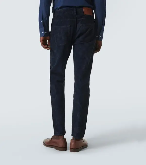 Etro Printed Straight Jeans