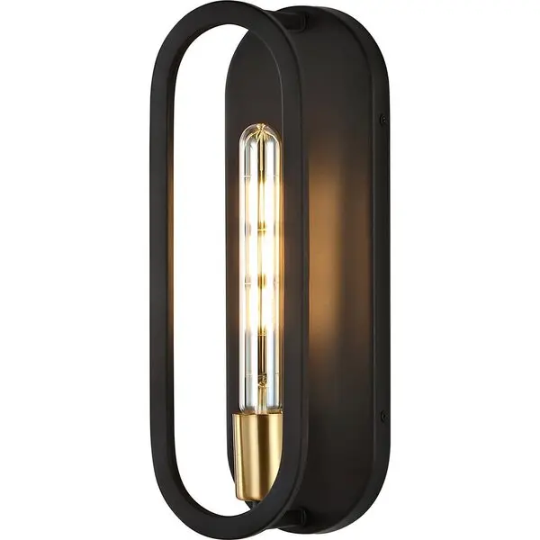 JONATHAN Y Emilia 1-light Modern Bohemian Iron Led Sconce - Oil Rubbed Bronze/brass Gold