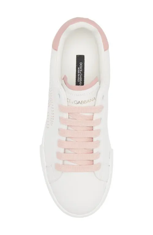 Dolce & Gabbana Portofino Leather Sneakers