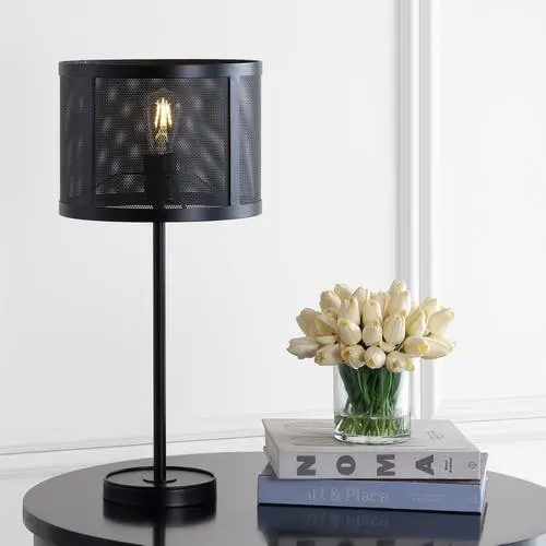 JONATHAN Y Wilcox Minimalist Metal Led Table Lamp
