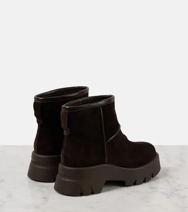 GIANVITO ROSSI Stormy Ankle Boots - Brown