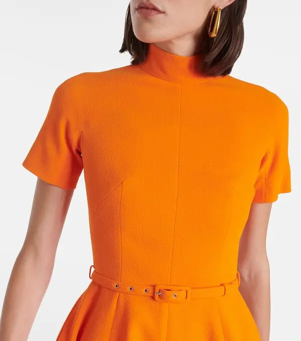 EMILIA WICKSTEAD Camilla Midi Dress - Orange