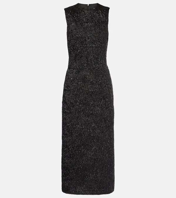 Simone Rocha Cloqué Midi Dress