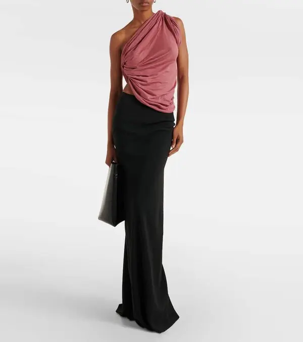Rick Owens Twist Top In Pink - 20% Off | Editorialist